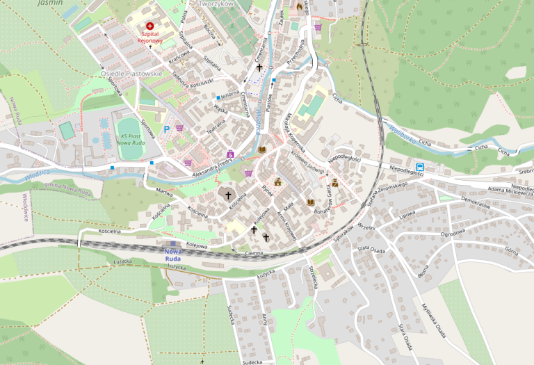 Mapa Nowej Rudy - www.NowaRuda.PL